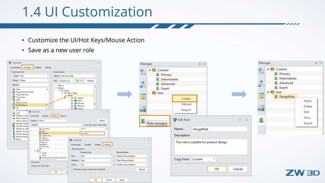 CAD Lesson1_ZW3D Cad_2023_For Education engineer | PPT | Operating Systems | Computer Software ...