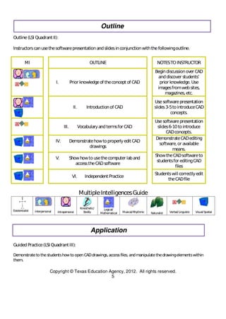 CAD_Lessons_Rubrics | PDF