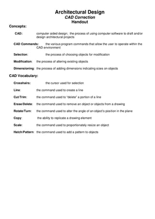 CAD_Lessons_Rubrics | PDF