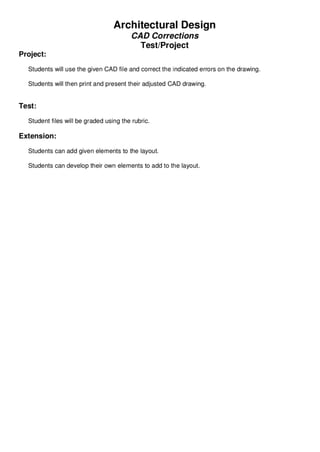 CAD_Lessons_Rubrics | PDF