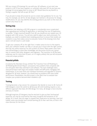 CAD Manager's Guide to Implementing a 3D CAD System | PDF