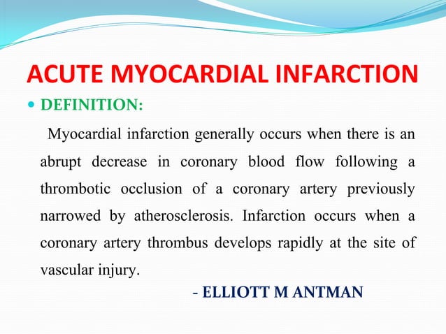 CAD AND MI (CORONARY ARTERY DISEASE AND MYOCARDIAL INFARCTION) | PDF