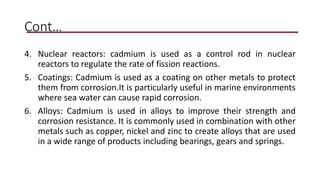 CADMIUM.pptxTEXTBOOK ON PHYSICAL CHEMISTRY AND MINERALOGY OF SOILS | PPT