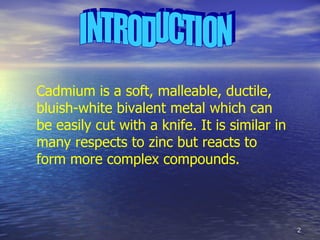 Cadmium | PPT