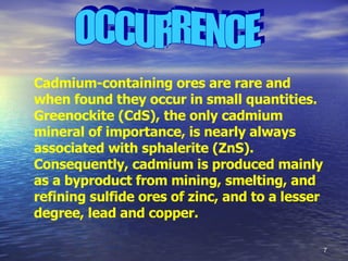 Cadmium | PPT