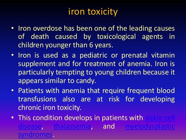 Cadmium iron toxicity