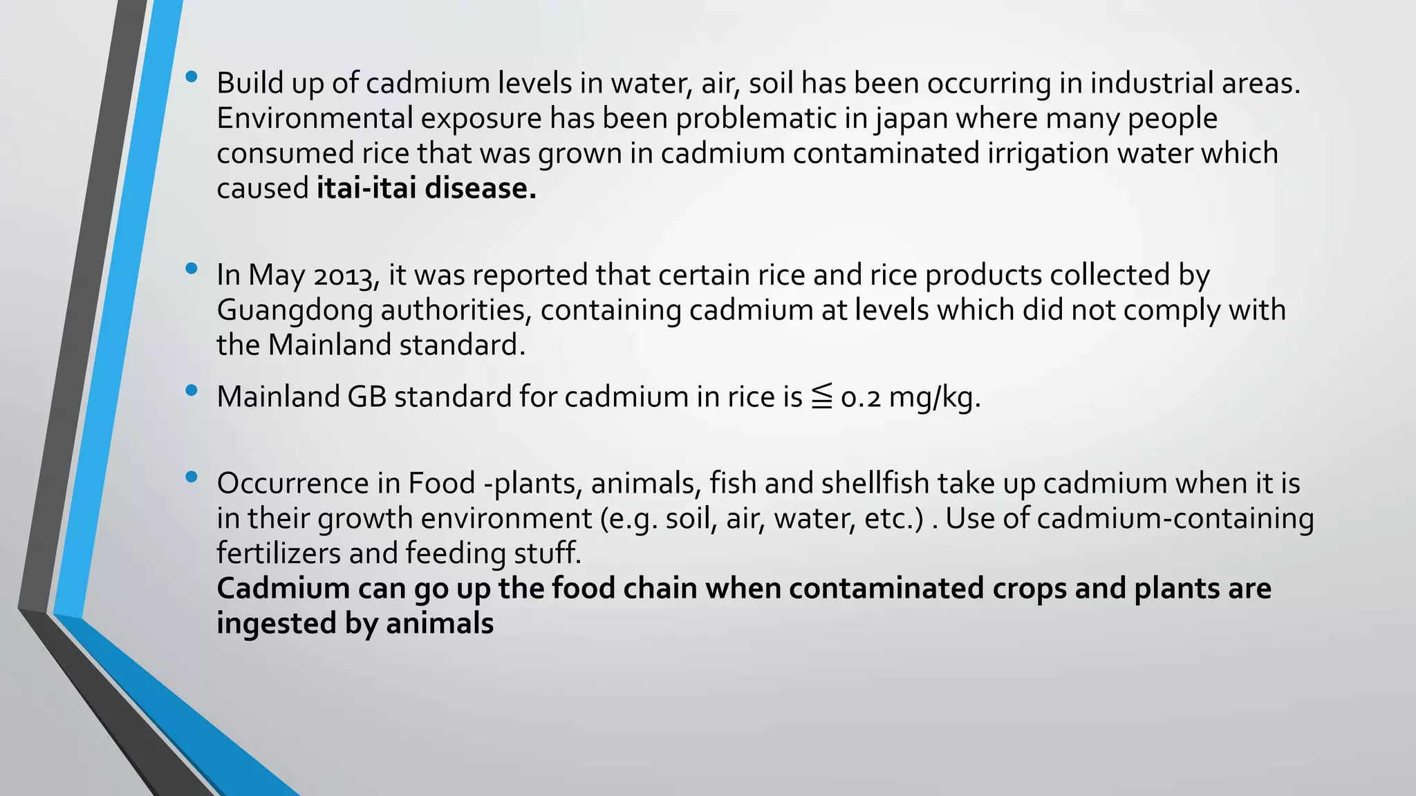 Cadmium toxicity abhi | PPTX