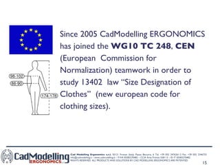 Cad Modelling Ergonomics - brief introduction | PPT