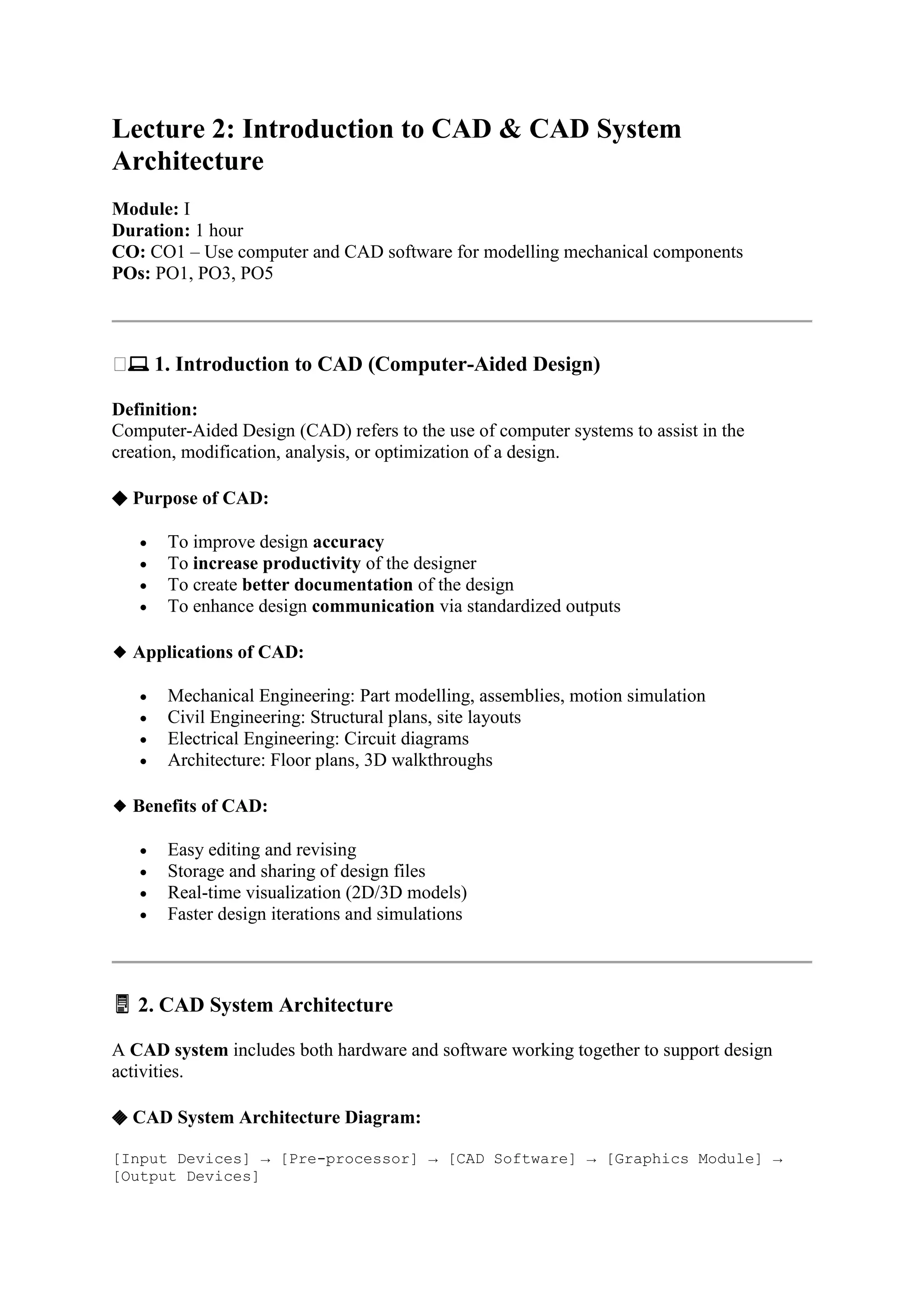 Module- I (CO-I) Fundamentals of Computer Graphics- Product cycle, sequential and concurrent ...