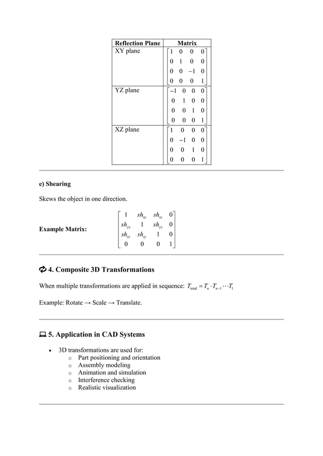 Module- I (CO-I) Fundamentals of Computer Graphics- Product cycle, sequential and concurrent ...
