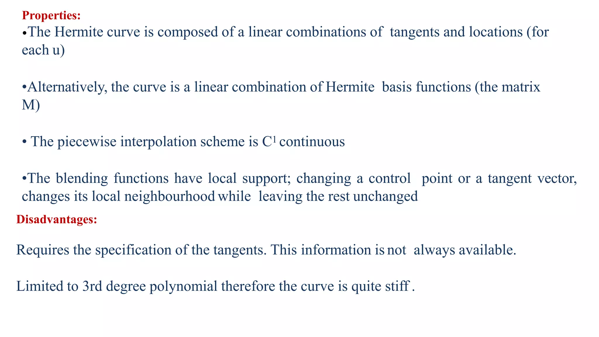 UNIT 2- GEOMETRIC MODELLING | PPTX