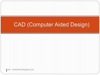 Cad notes | PPT