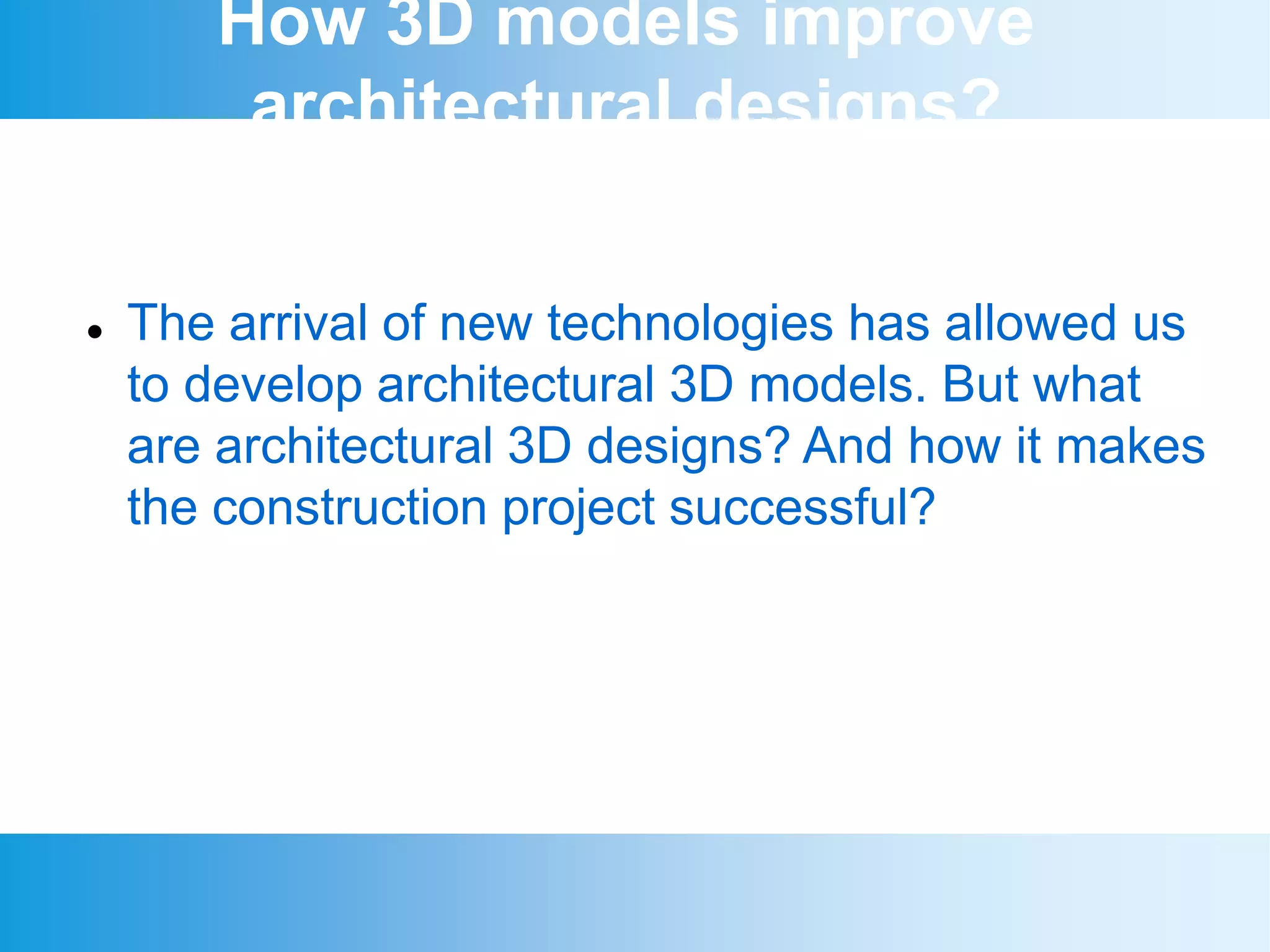 Architectural Designs ppt | PPT