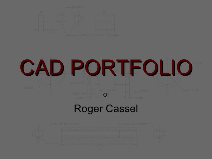 Cad Portfolio