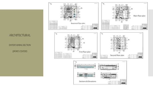 Cad portfolio salma al kodsi | PPTX