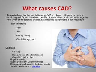 CORONARY ARTERY DISEASE | PPTX