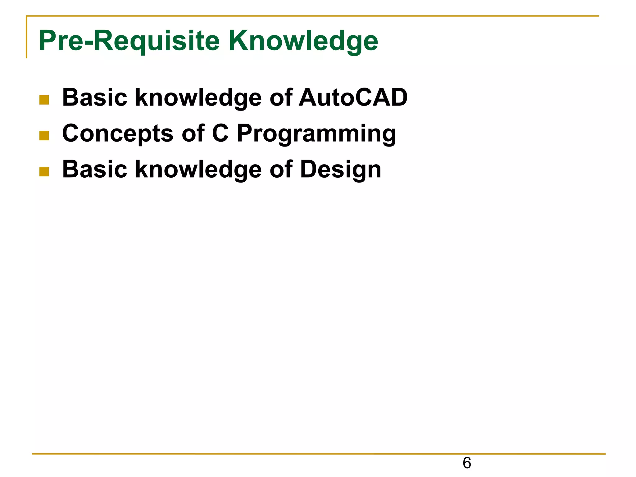 Introduction to Computer Aided Design | PPT