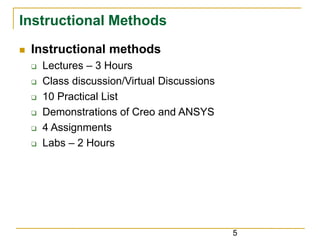 Introduction to Computer Aided Design | PPT