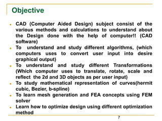 Introduction to Computer Aided Design | PPT