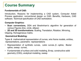 Introduction to Computer Aided Design | PPT