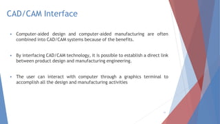 CAD PPT computer aided design for engineering | PPTX
