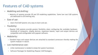 CAD PPT computer aided design for engineering | PPTX