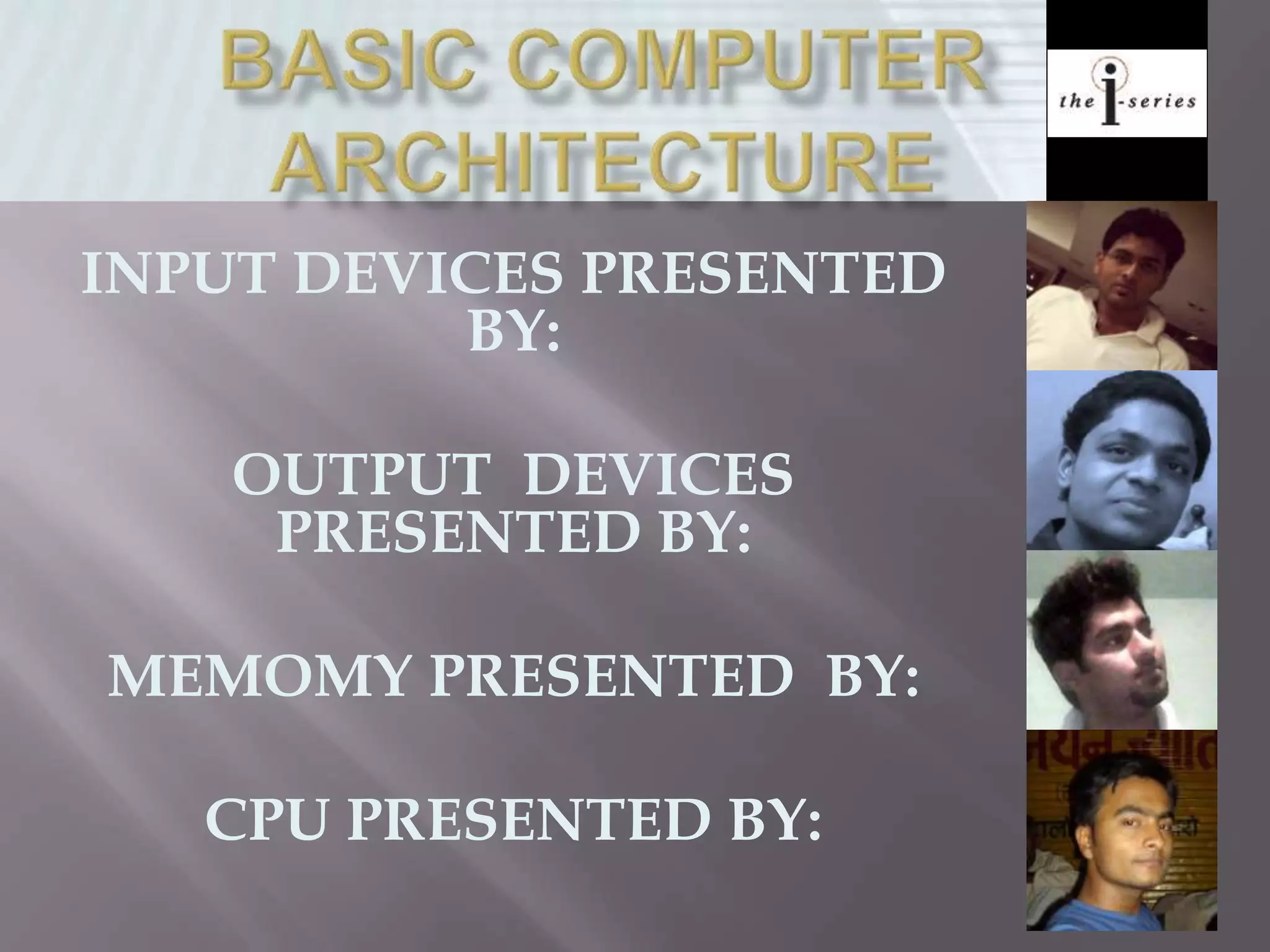 Basic Computer Architecture Pptx