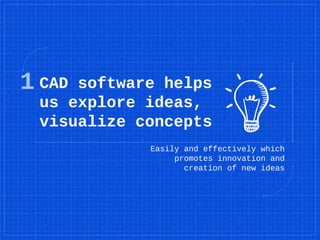 Introduction to CAD and CAD software | PPTX