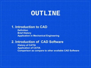 Introduction to CAD and CAD software | PPTX
