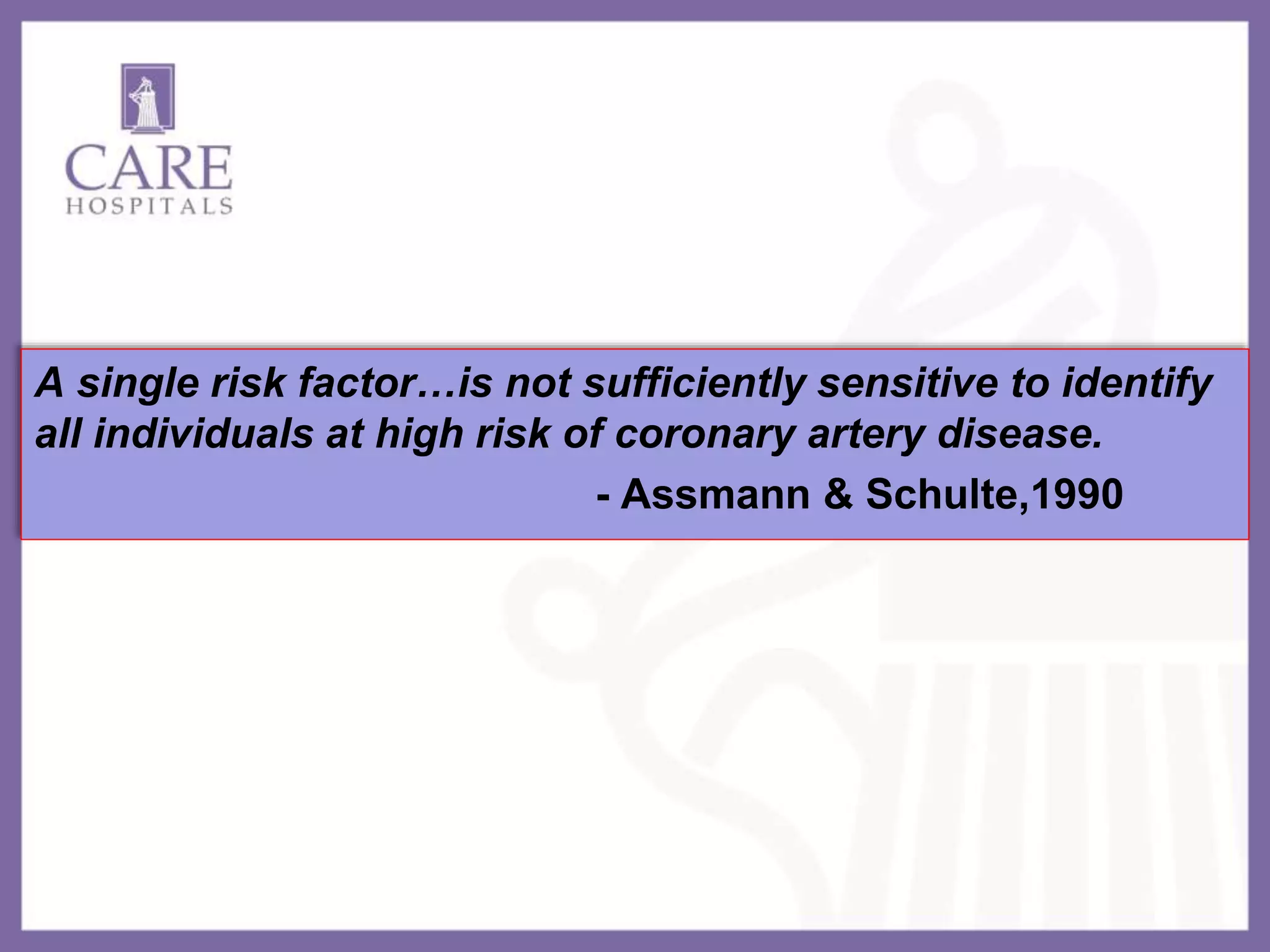 CAD -RISK FACTOR MODIFICATION AND PRIMARY PREVENTION | PPTX