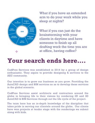 CadPros Services - Broucher | PDF