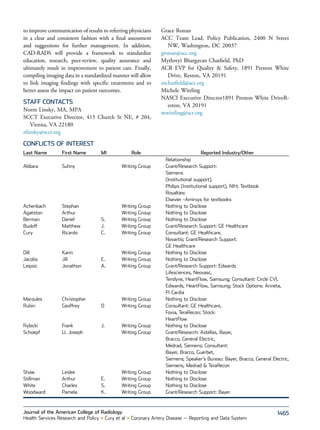 CAD RADS: Coronary Artery | PDF