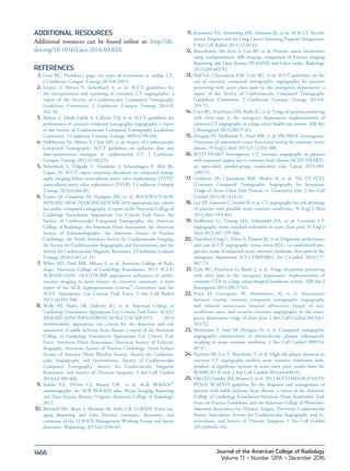 CAD RADS: Coronary Artery | PDF
