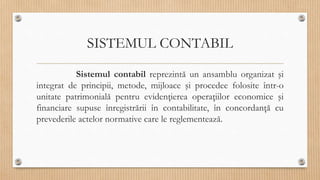 Cadrul general de reglementare a contabilitatii | PPTX
