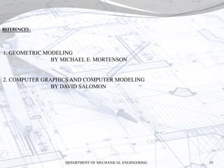 HERMITE CURVES AND B SPLINES | PPTX