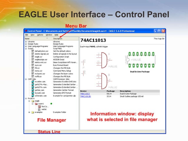 Build Your Own PCB with EAGLE - Getting Start with EAGLE | PPT