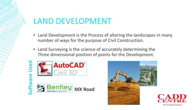 Cad solutions in civil engineering | PPTX