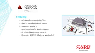 Cad solutions in civil engineering | PPTX