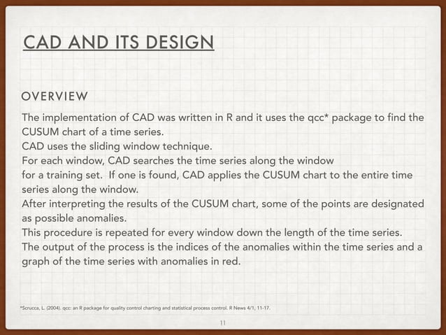 CAD -- CUSUM Anomaly Detection | PPT