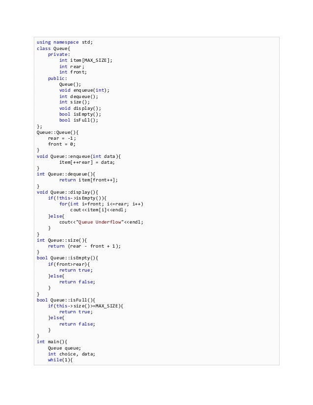 C Adt C Implementations 