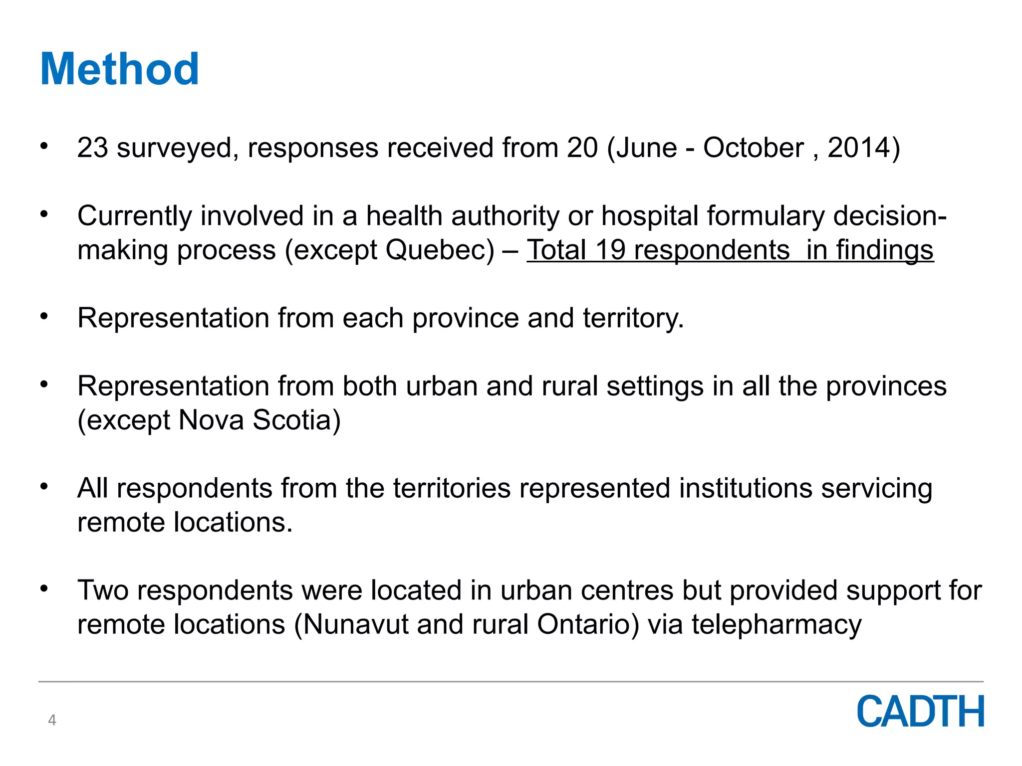 Cadth 2015 c6 final- hospital formularies decision-making process es | PPT