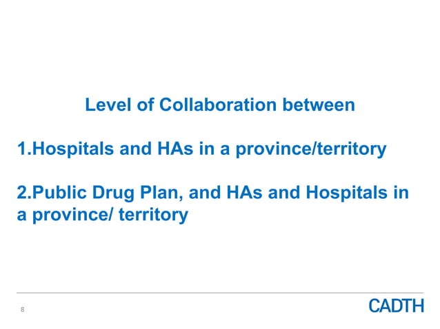 Cadth 2015 c6 final- hospital formularies decision-making process es | PPT