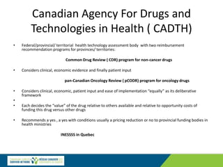 CADTH - Why it is important, and what now? | PPT