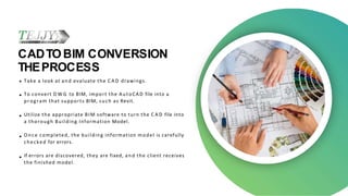 CAD to BIM Conversion | PPTX