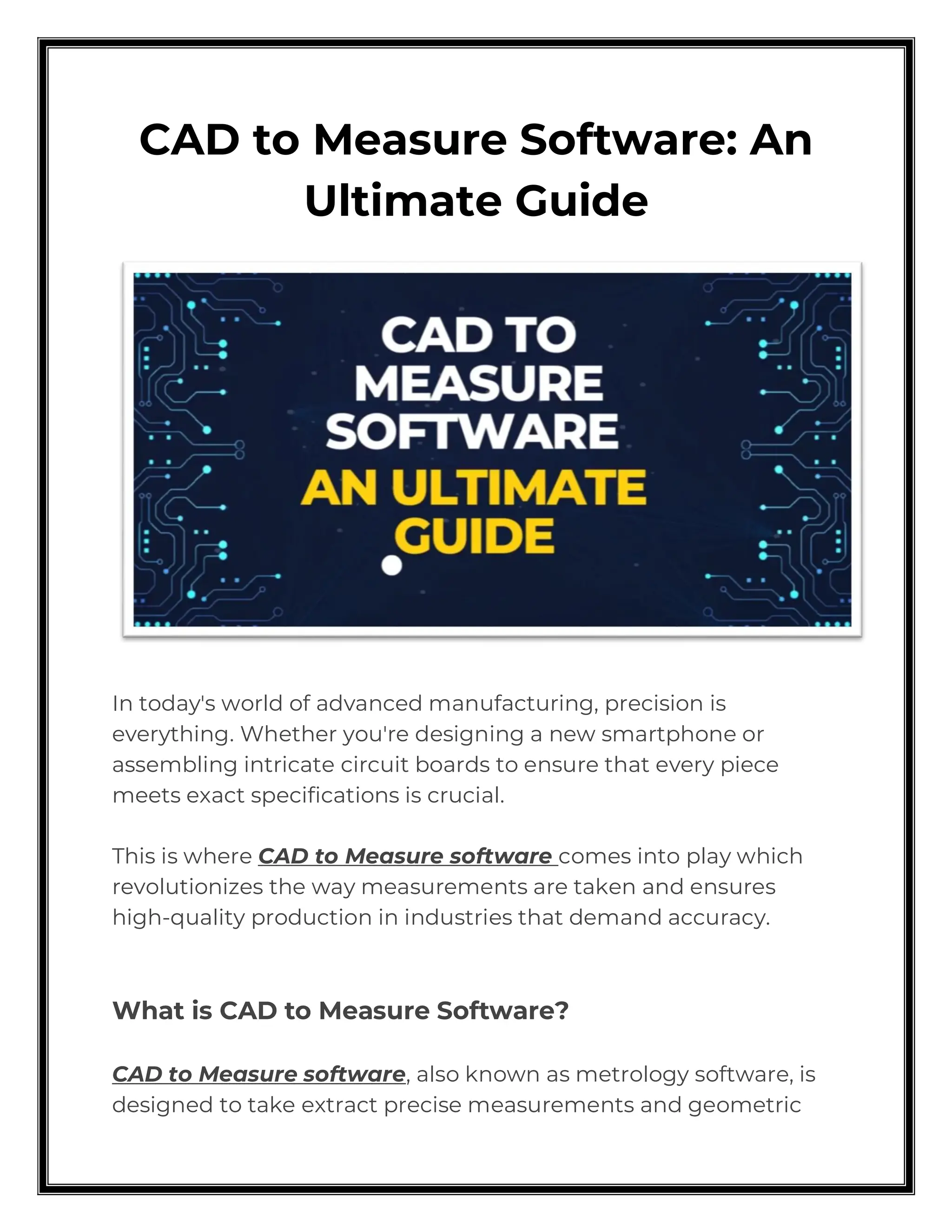 CAD to Measure Software An Ultimate Guide.pdf
