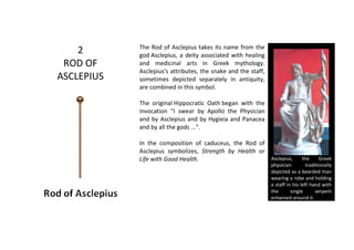 CADUCEUS: The Visual Symbol of Medical Profession (Component Analysis ...