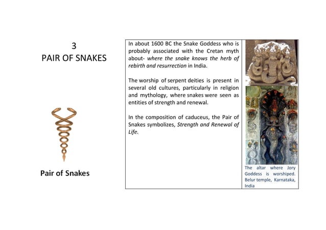 CADUCEUS: The Visual Symbol of Medical Profession (Component Analysis ...