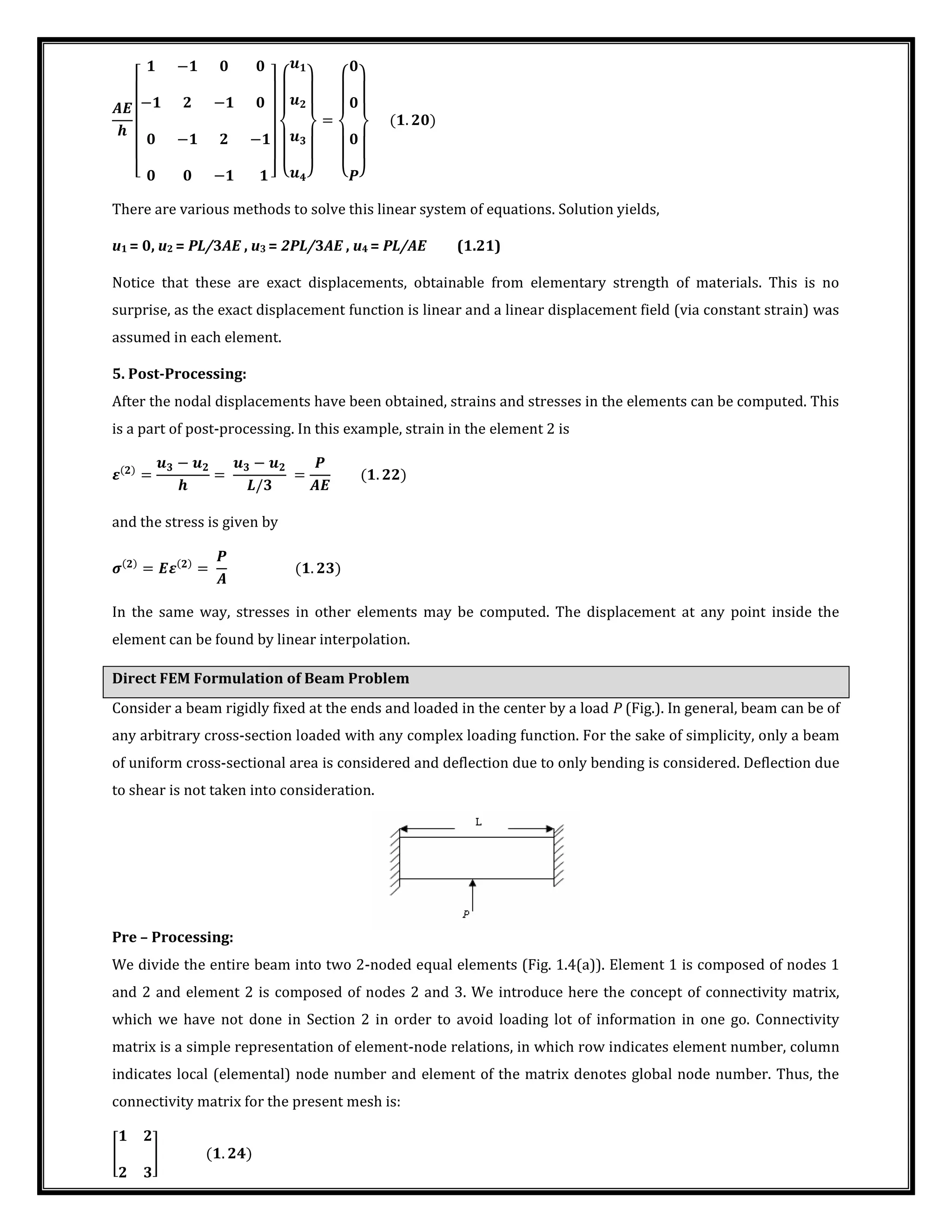 Finite Element Method | PDF