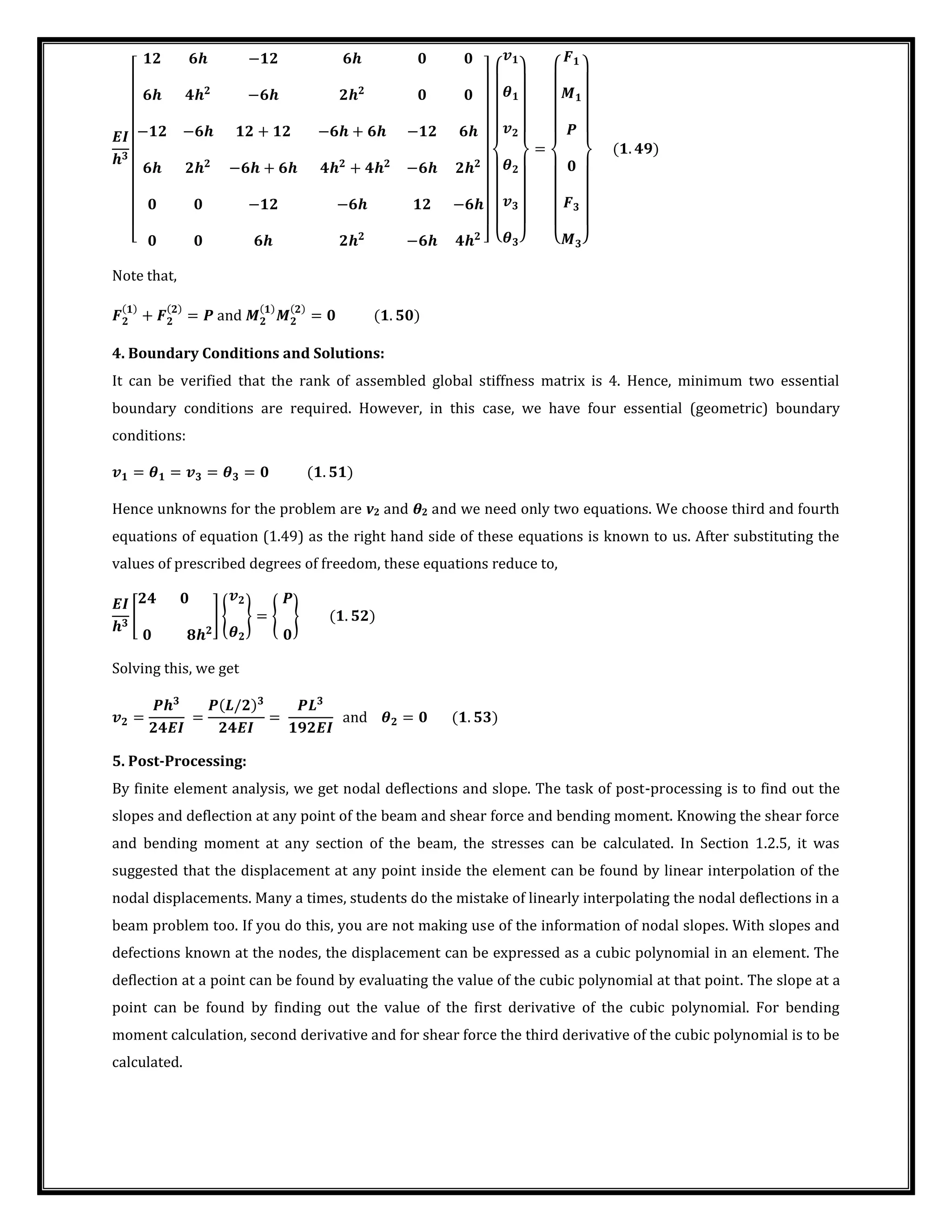 Finite Element Method | PDF
