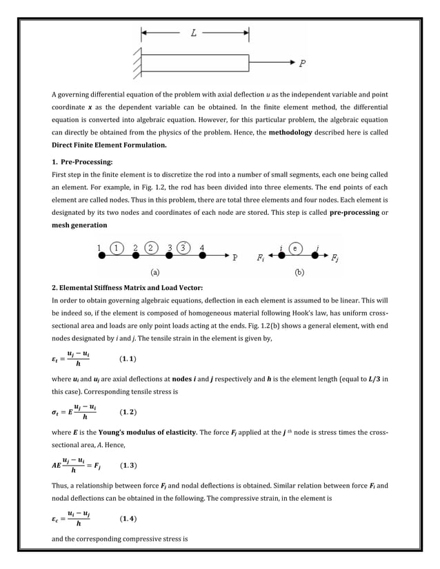 Finite Element Method | PDF
